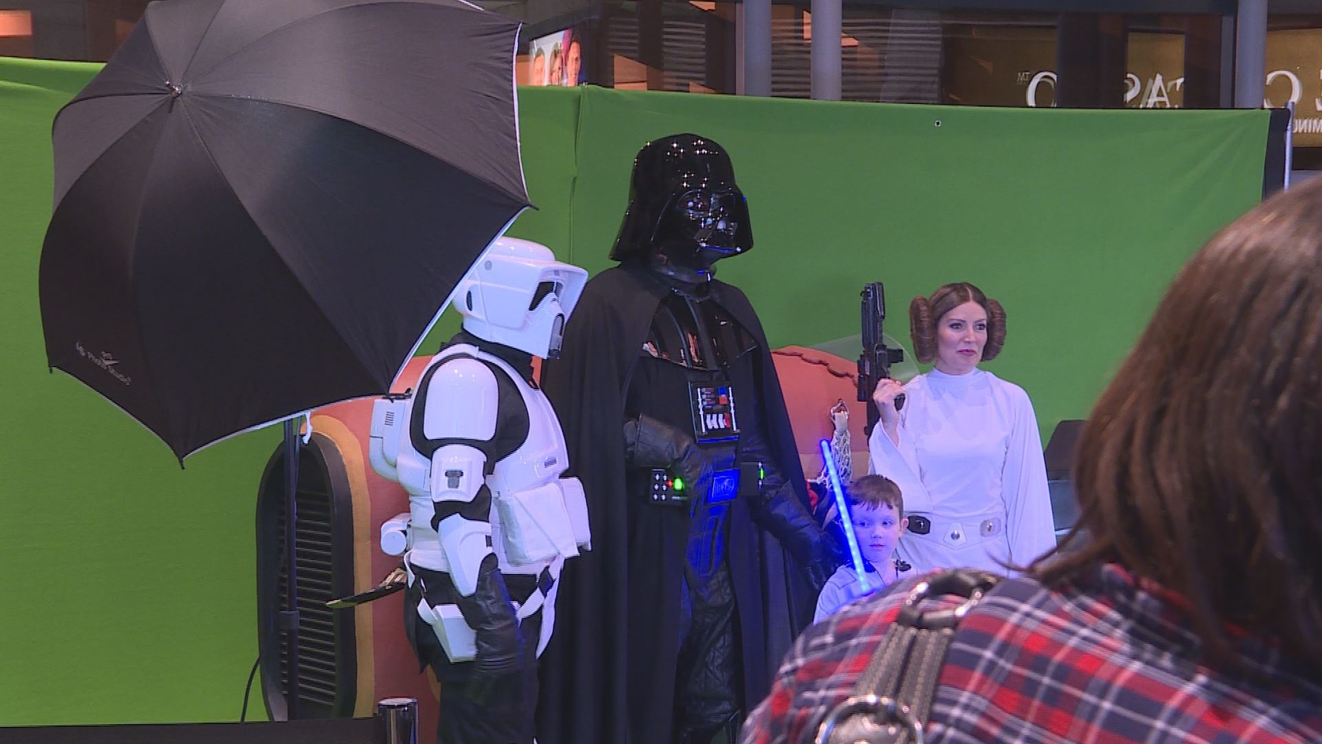 Photos: Screen-accurate Darth Vader & Princess Leia costumes | wzzm13.com