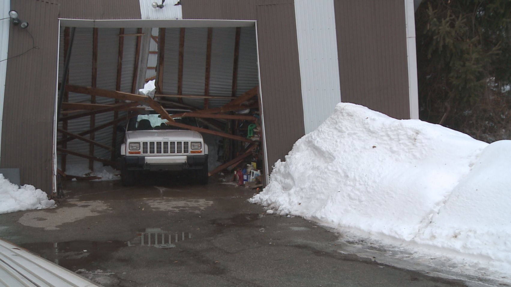 Ada Man's hobbies buried after pole barn collapse | wzzm13.com
