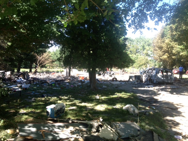 Neighbors' homes damaged by meth explosion | wzzm13.com