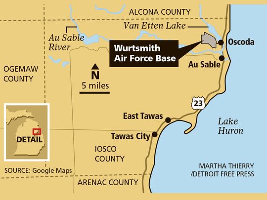 New Michigan water worry emerges near former air base | wzzm13.com
