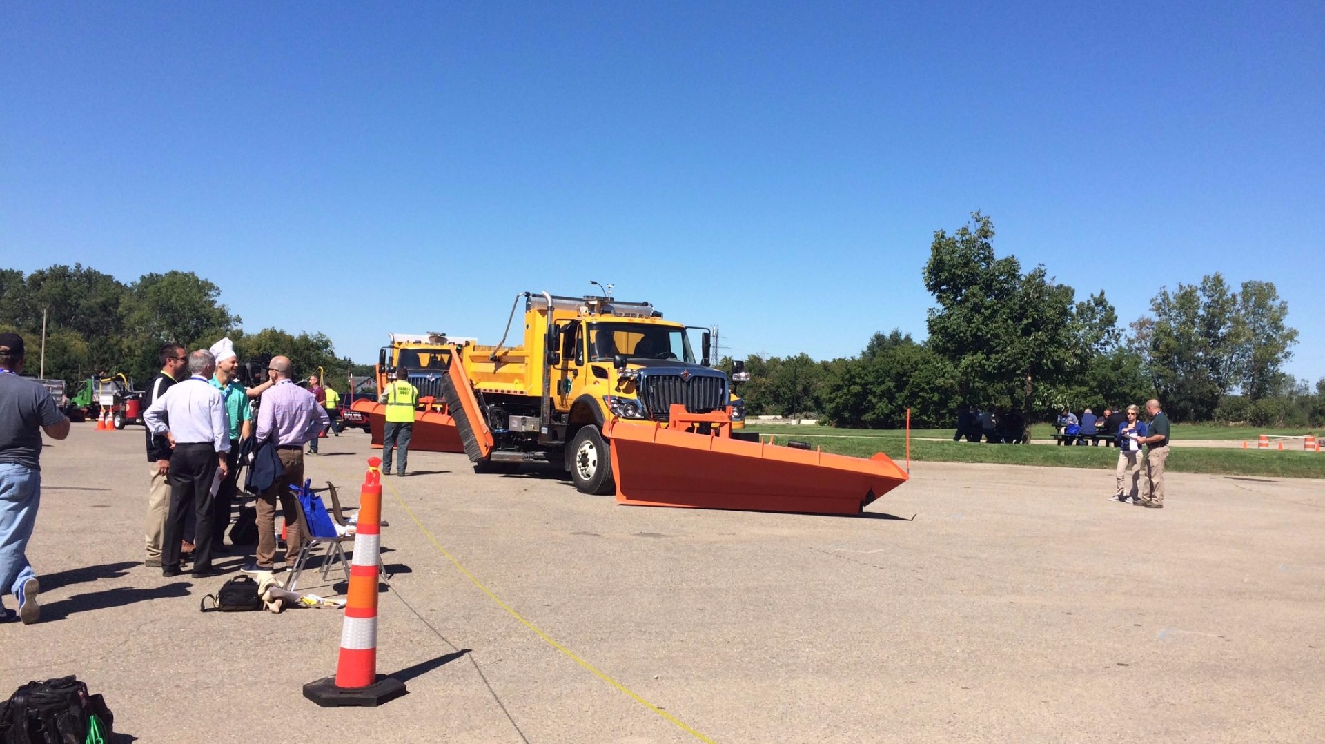 Snowplow drivers test their skills during annual 'roadeo' event ...