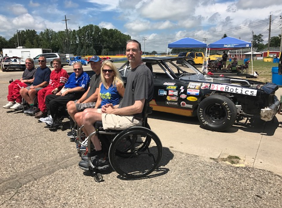 Paralyzed racing enthusiasts get to quench their 'need for speed ...