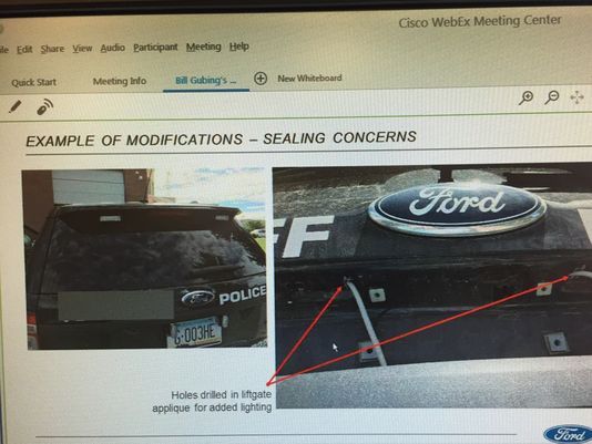 Ford Dispatches Investigators Across Country to Fix Police Explorer SUV ...