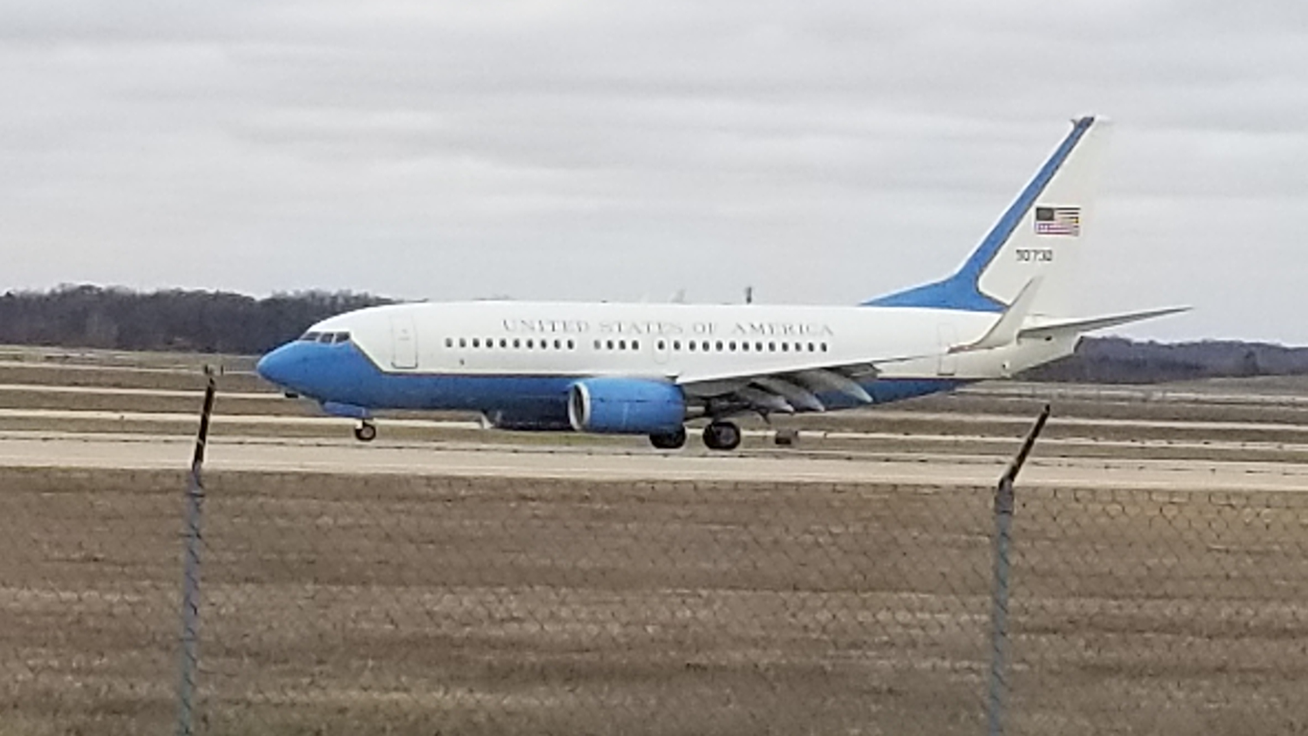U.S. Government plane lands at Ford International Airport | wzzm13.com